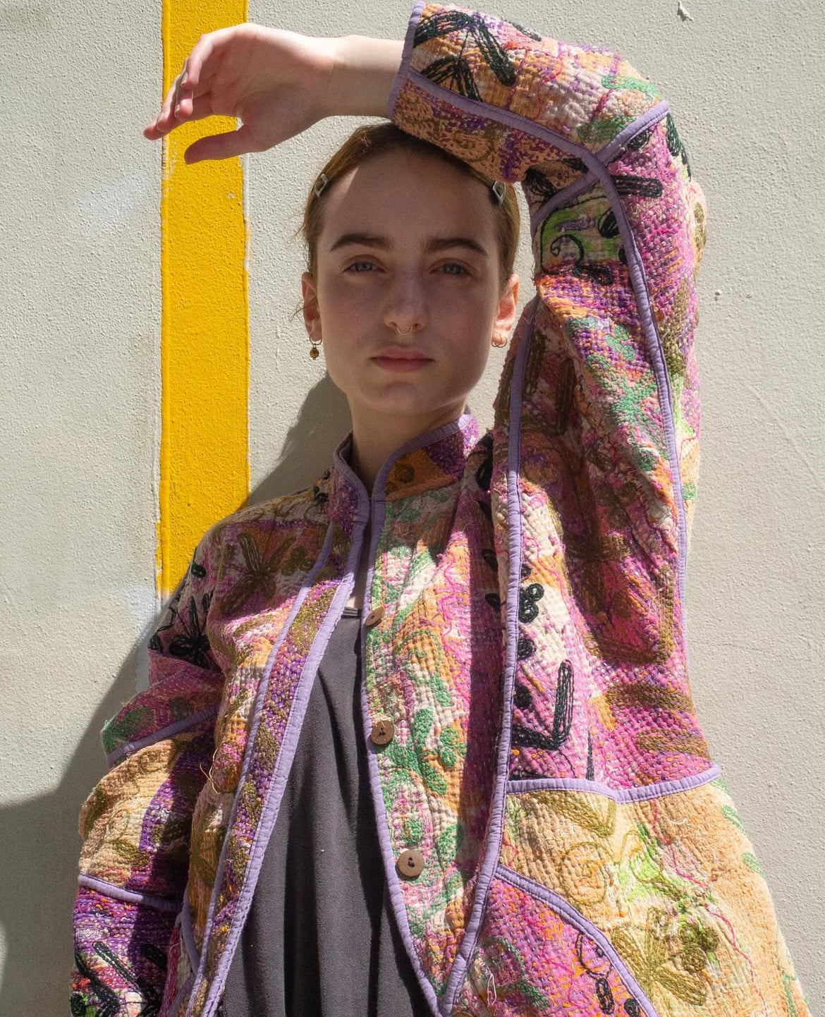 Exploring the Beauty of Suzani Embroidery on Vintage Kantha Quilts – NAMAI